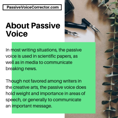 Active vs. Passive Voice Checker | Get a FREE Detector